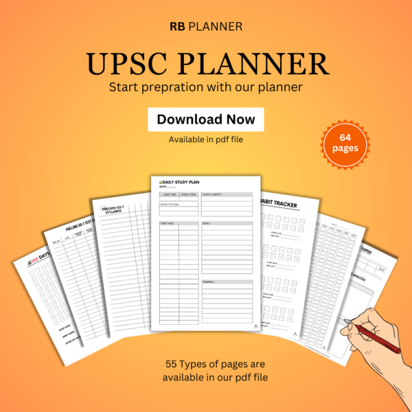 UPSC CSE Planner - Rbplanner