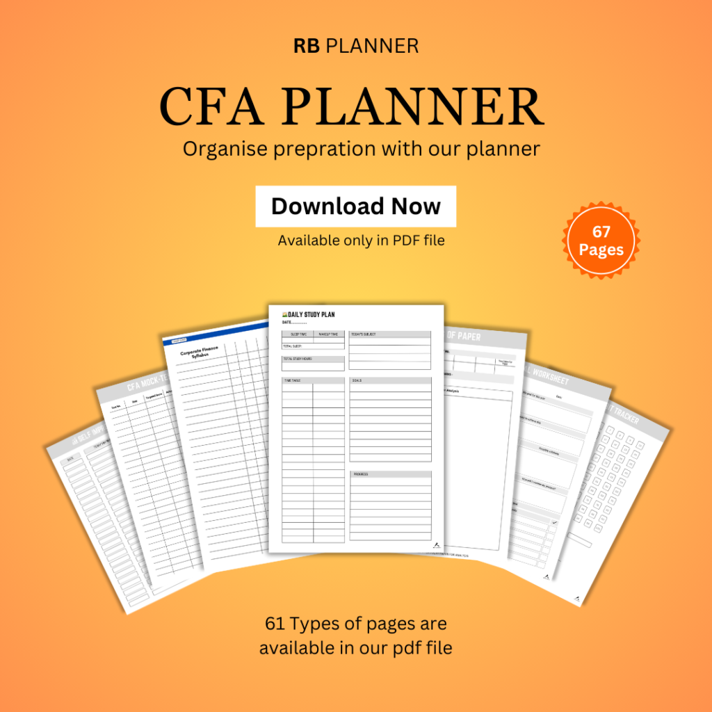 CFA Planner - Rbplanner